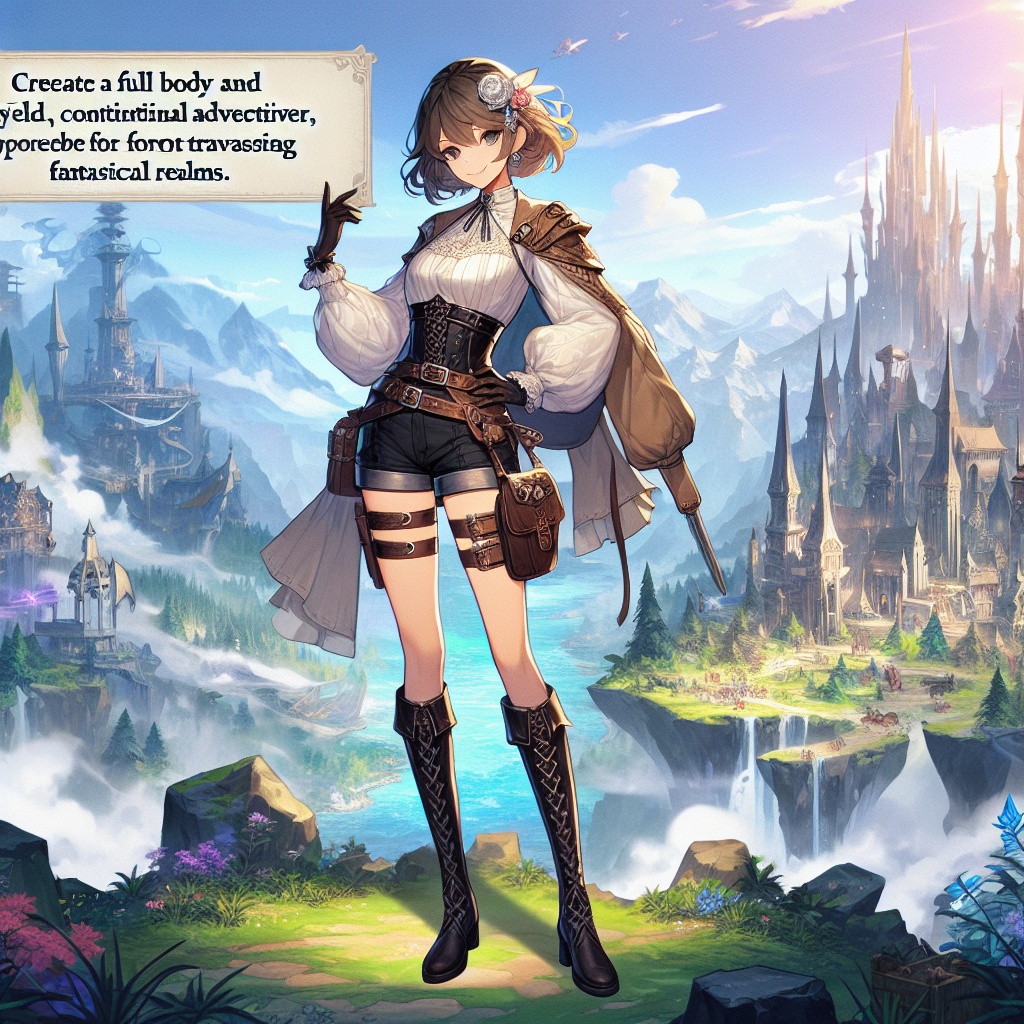 Anime Girl Ancient Hymn | Fanart