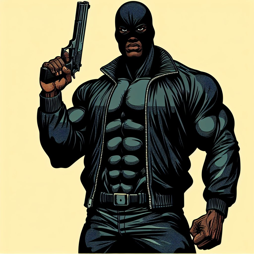 A very buff black man known | Fanart