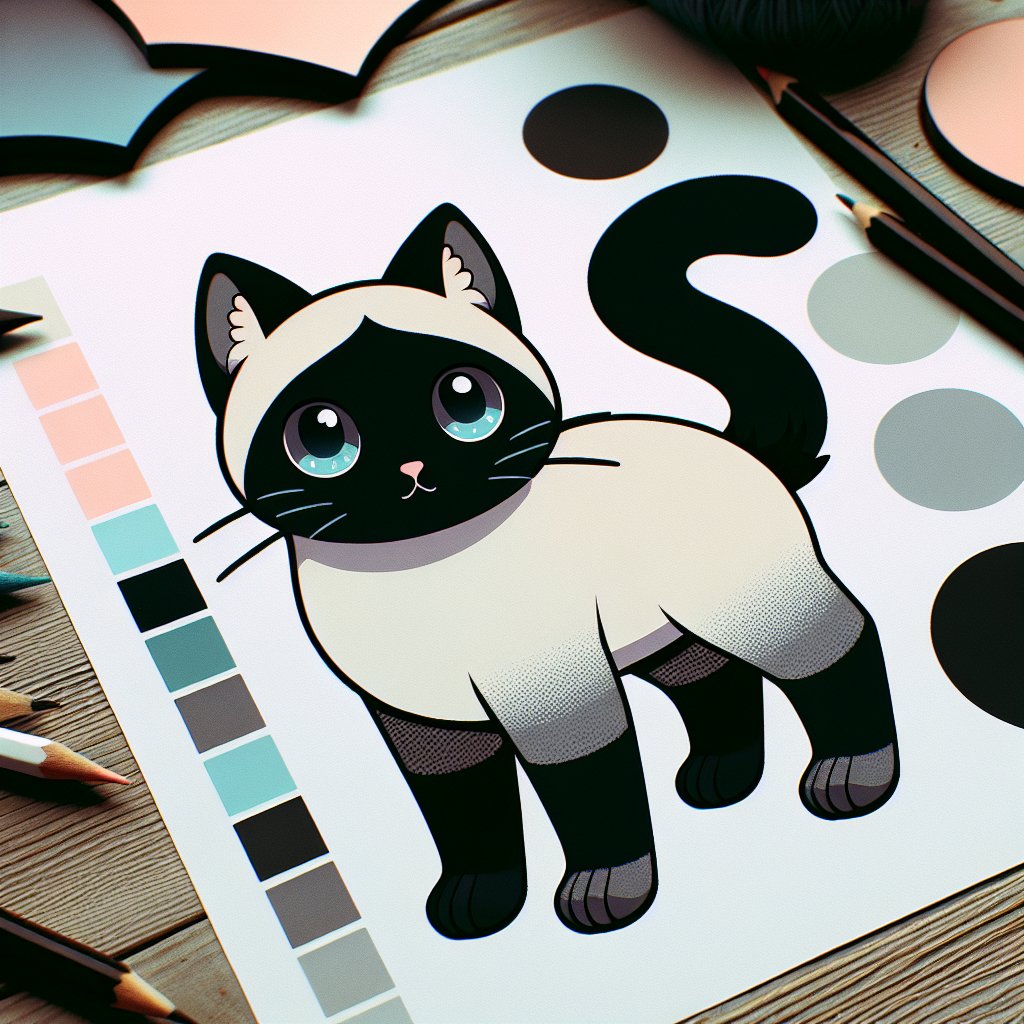 Vivid Color Palette Furry | Fanart