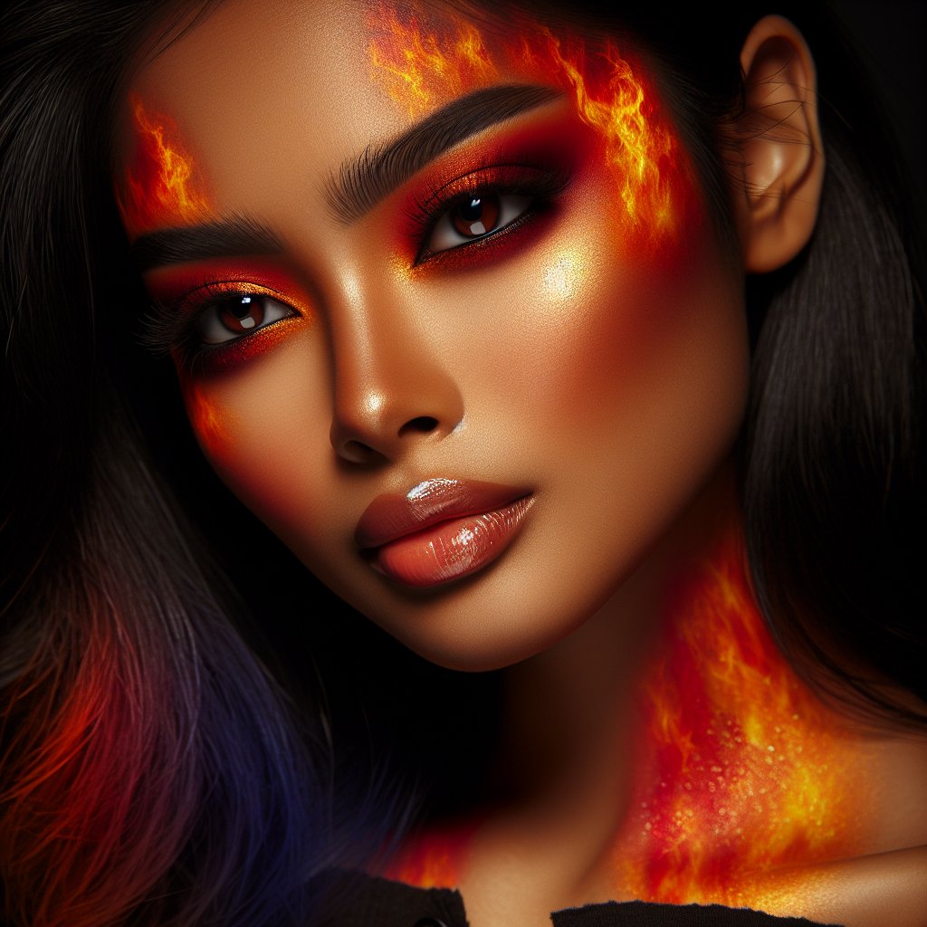 Makeup that looks like it's made | Fanart