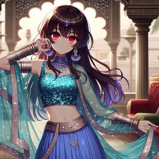 Anime Girl Question Mark | Fanart