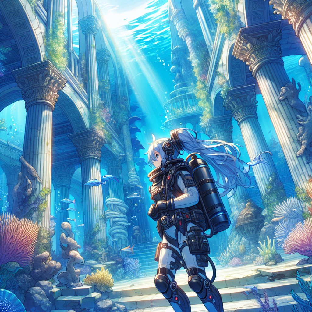 A deep-sea diver in an advanced | Fanart