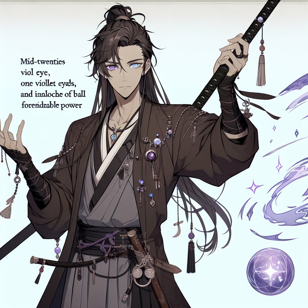 Anime Girl Arcane Symbols | Fanart