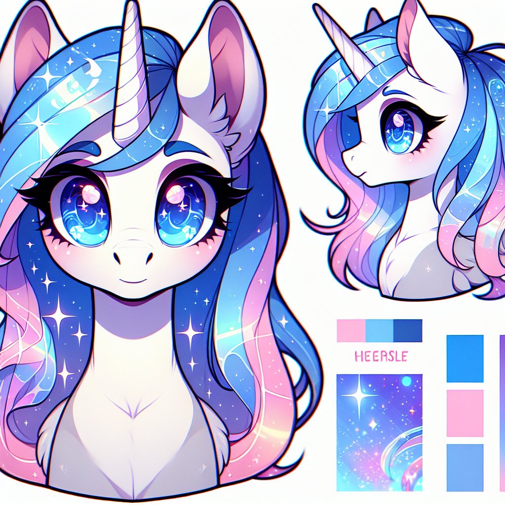 Black hair with red and white | Fanart