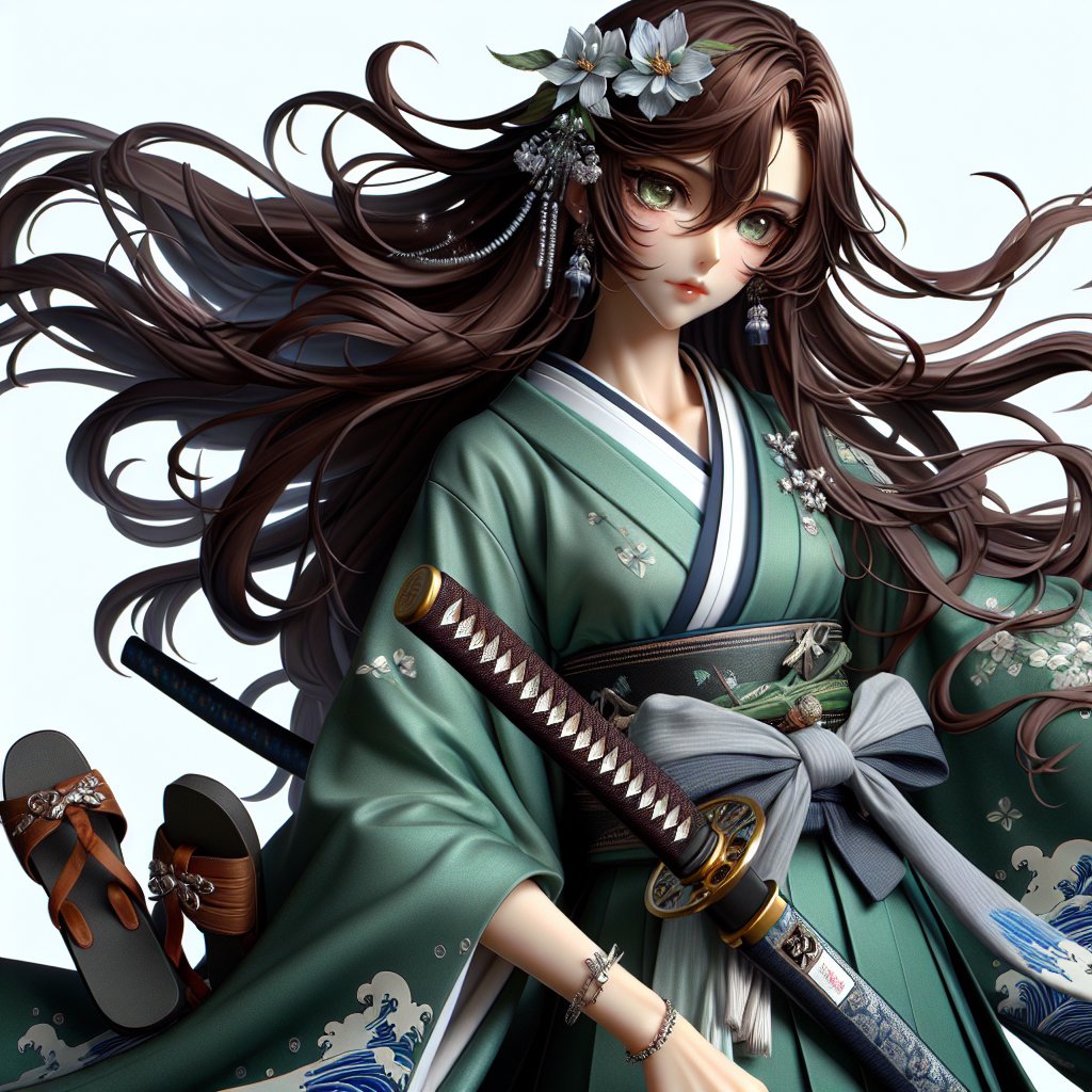 Anime Girl With Katana: Anime girl | Fanart