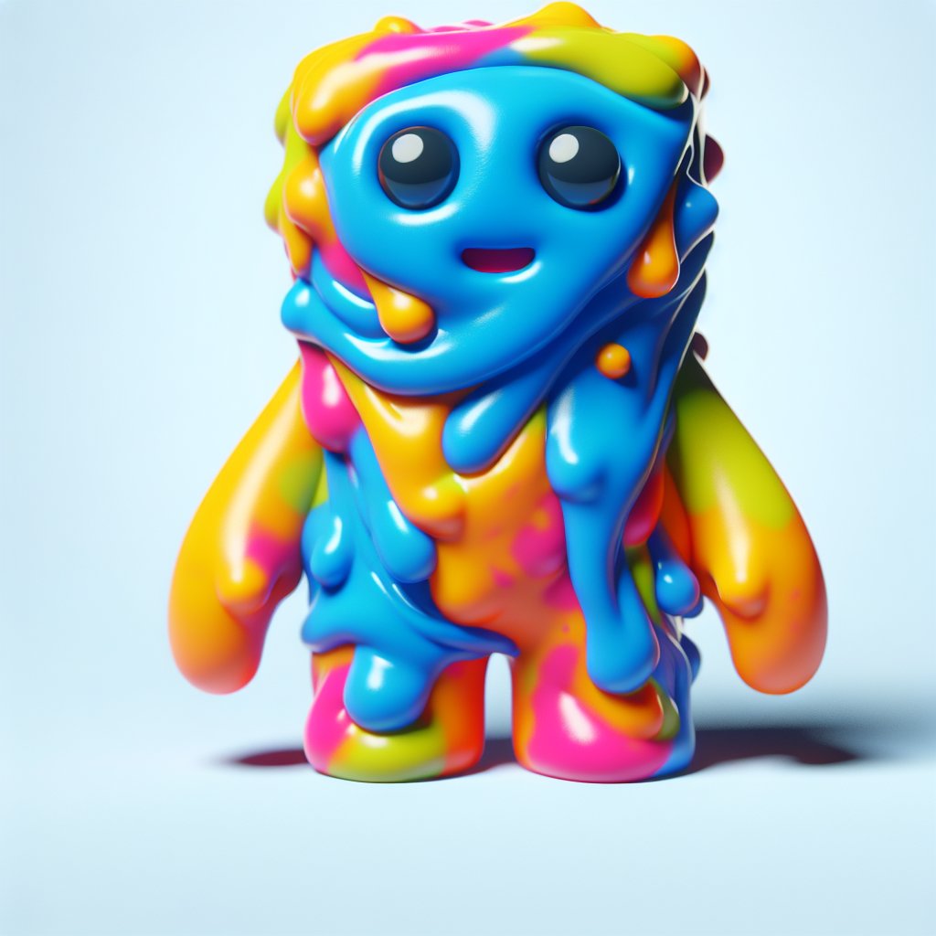 Slime man versus Hitler | Fanart