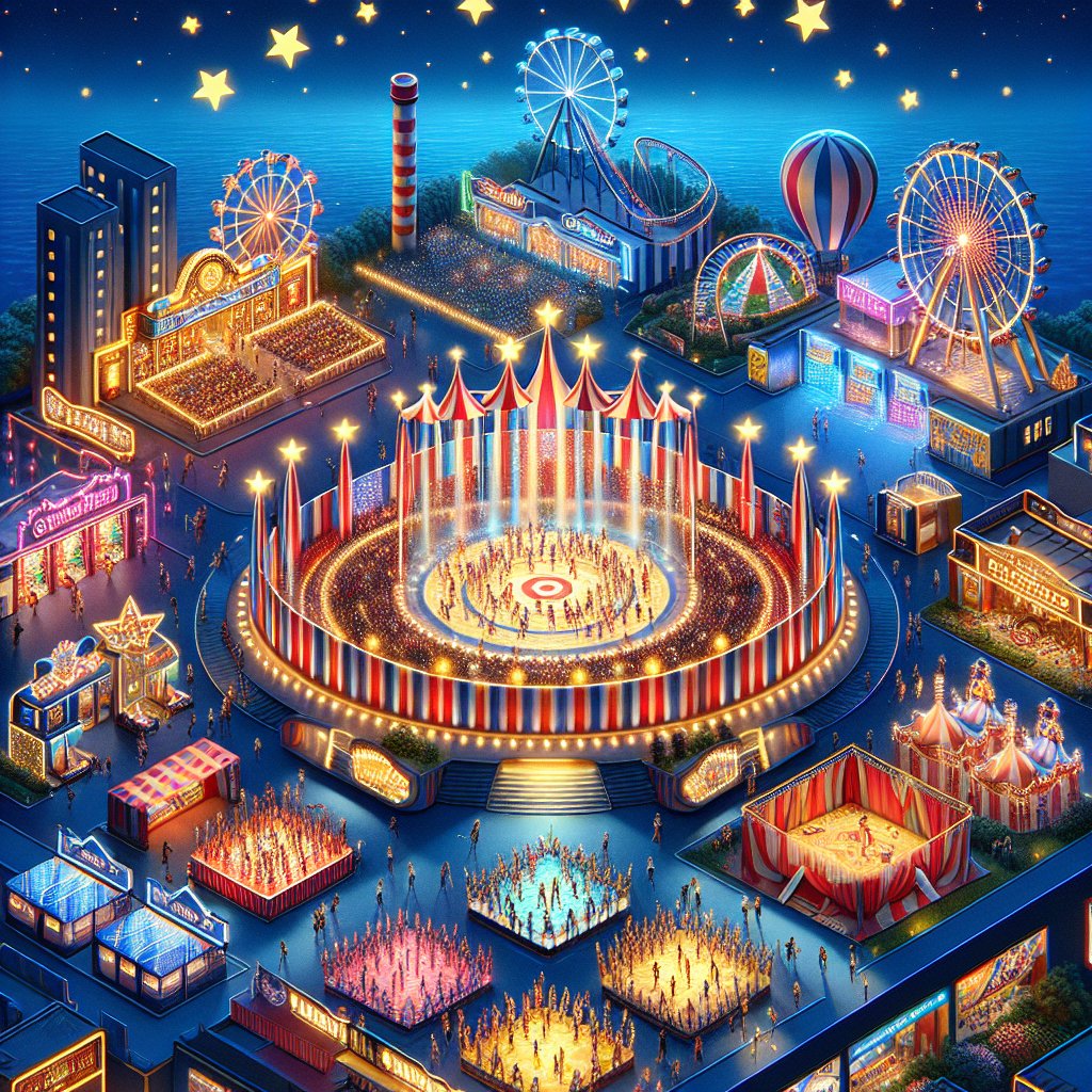 Create two funfair mascots. One of | Fanart