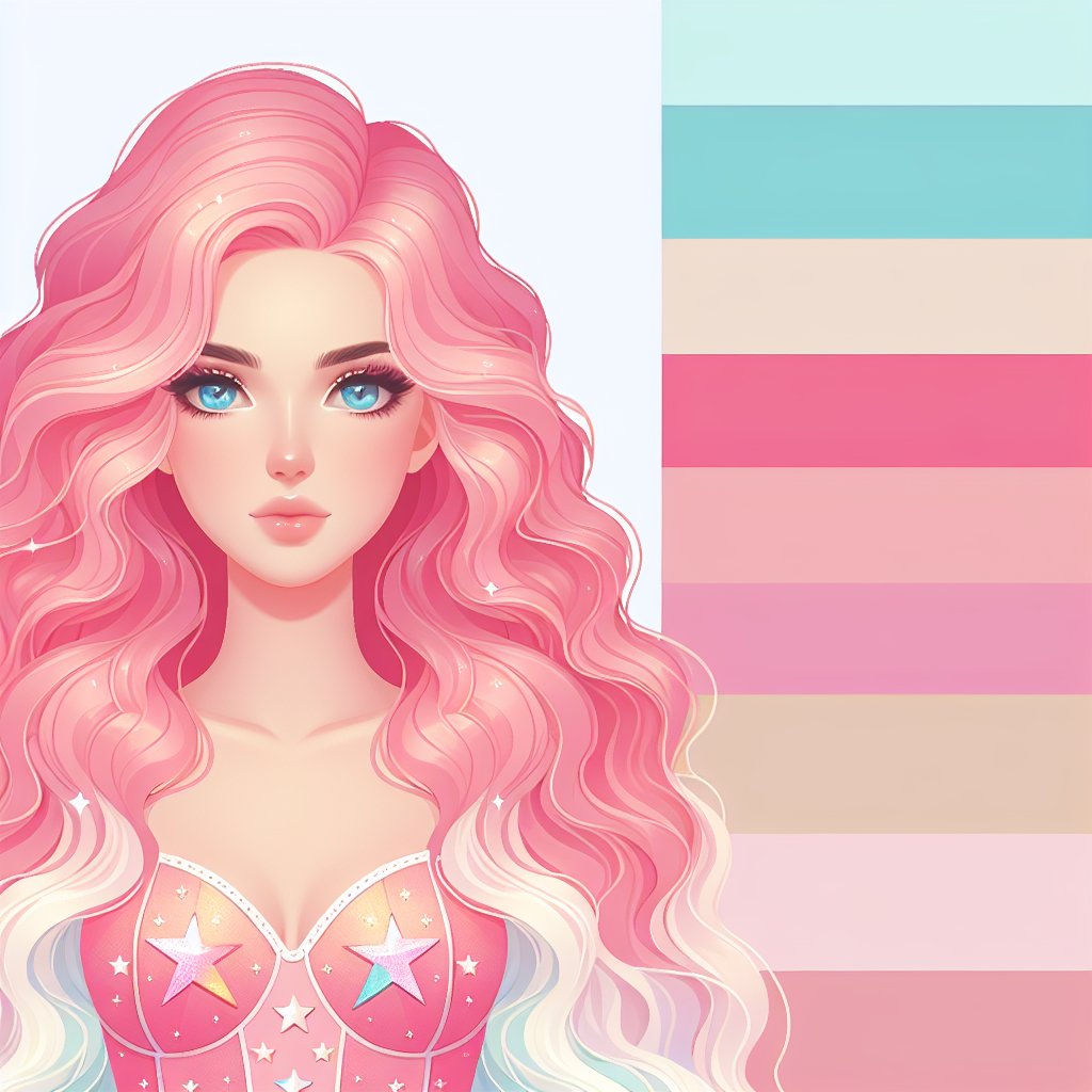 Vibrant Color Palettes Avatar | Fanart