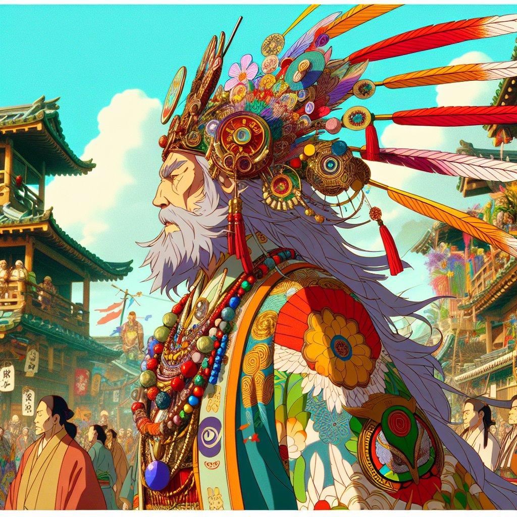 Anime Boy Japanese Village | Fanart