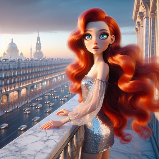 Anime Girl Alabaster Skin | Fanart