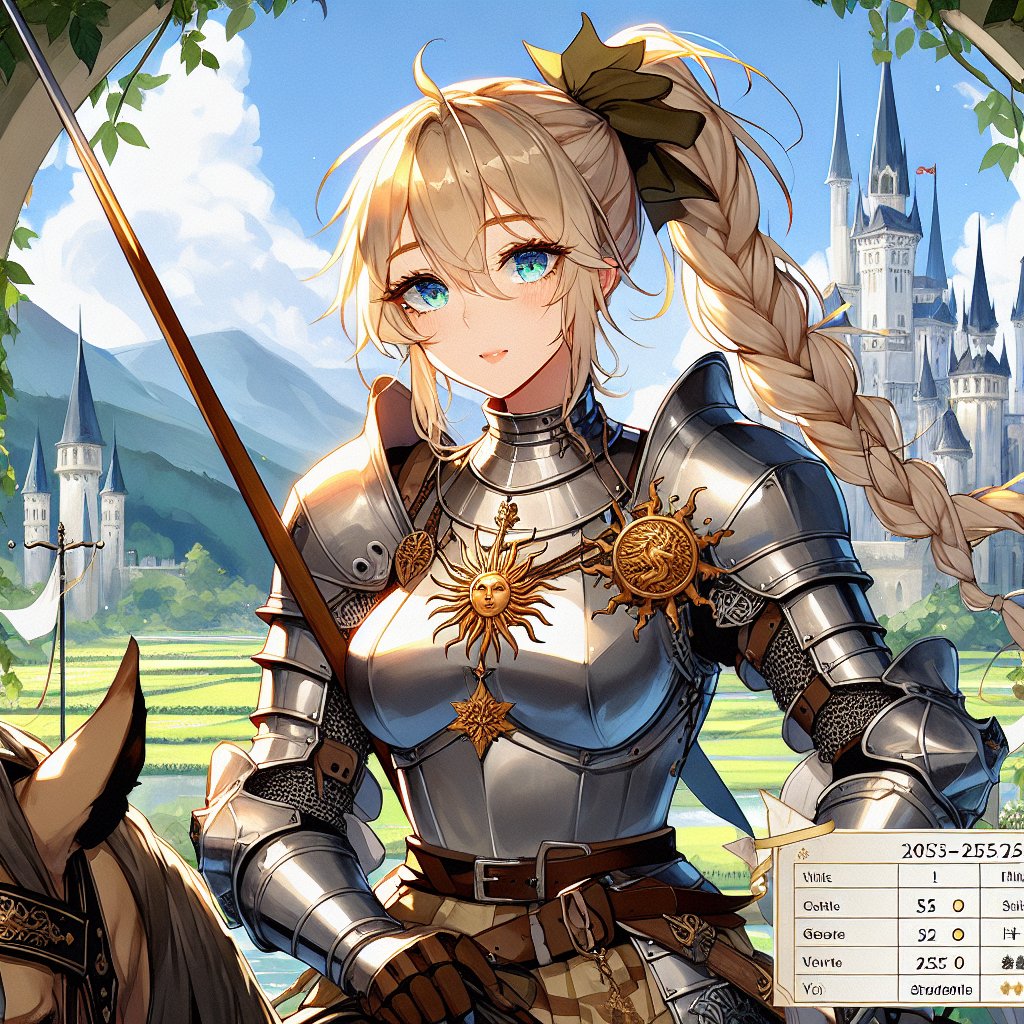 Anime girl drawn in anime style | Fanart