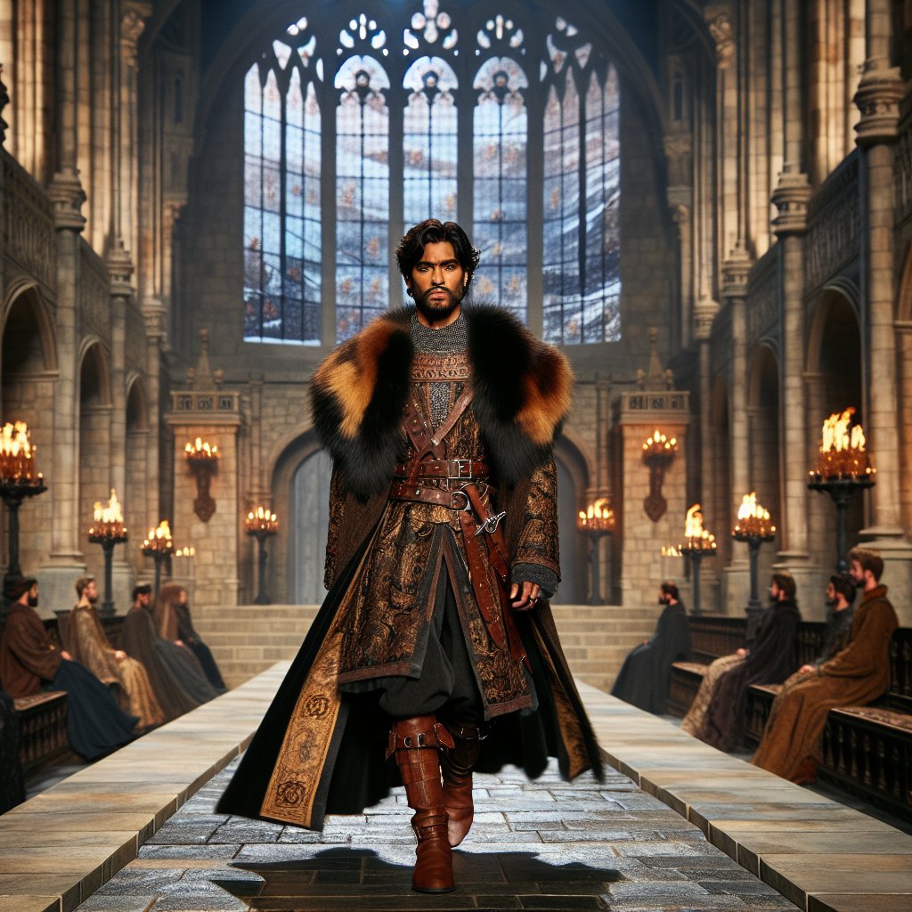 Photorealistic model wearing fashion from Westeros | Fanart