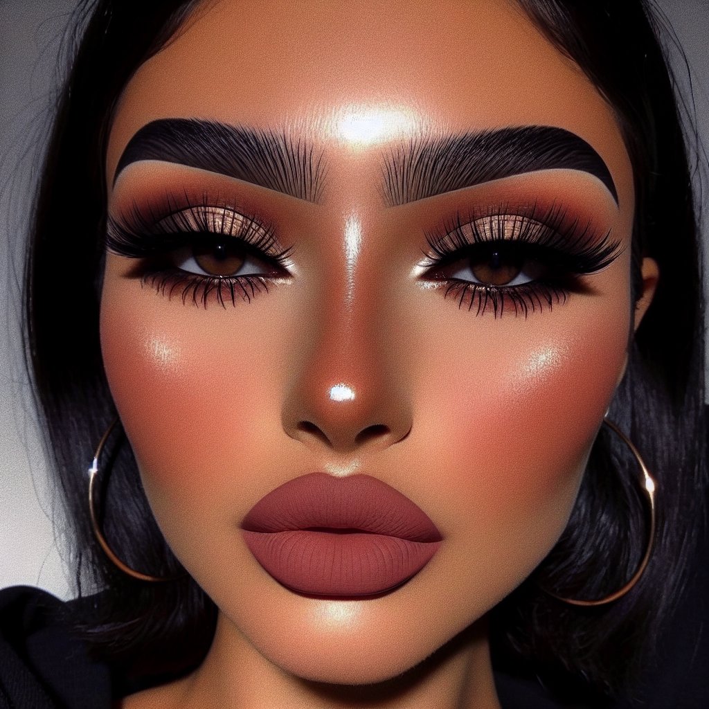 Instagram baddie makeup aesthetic | Fanart