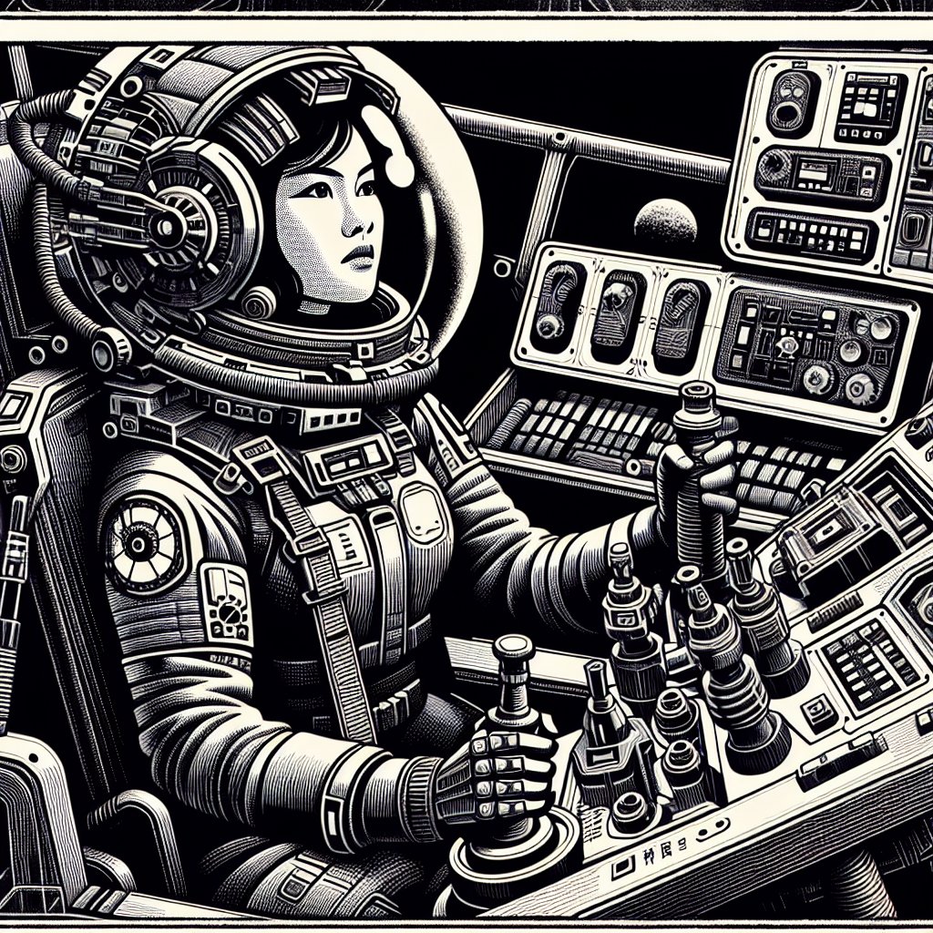 A giant robot pilot in a | Fanart