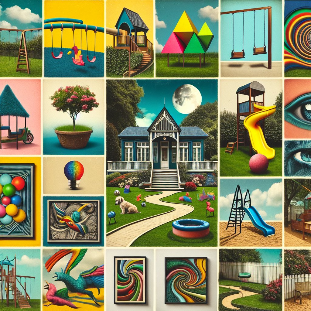 Back yard play centre for kids | Fanart