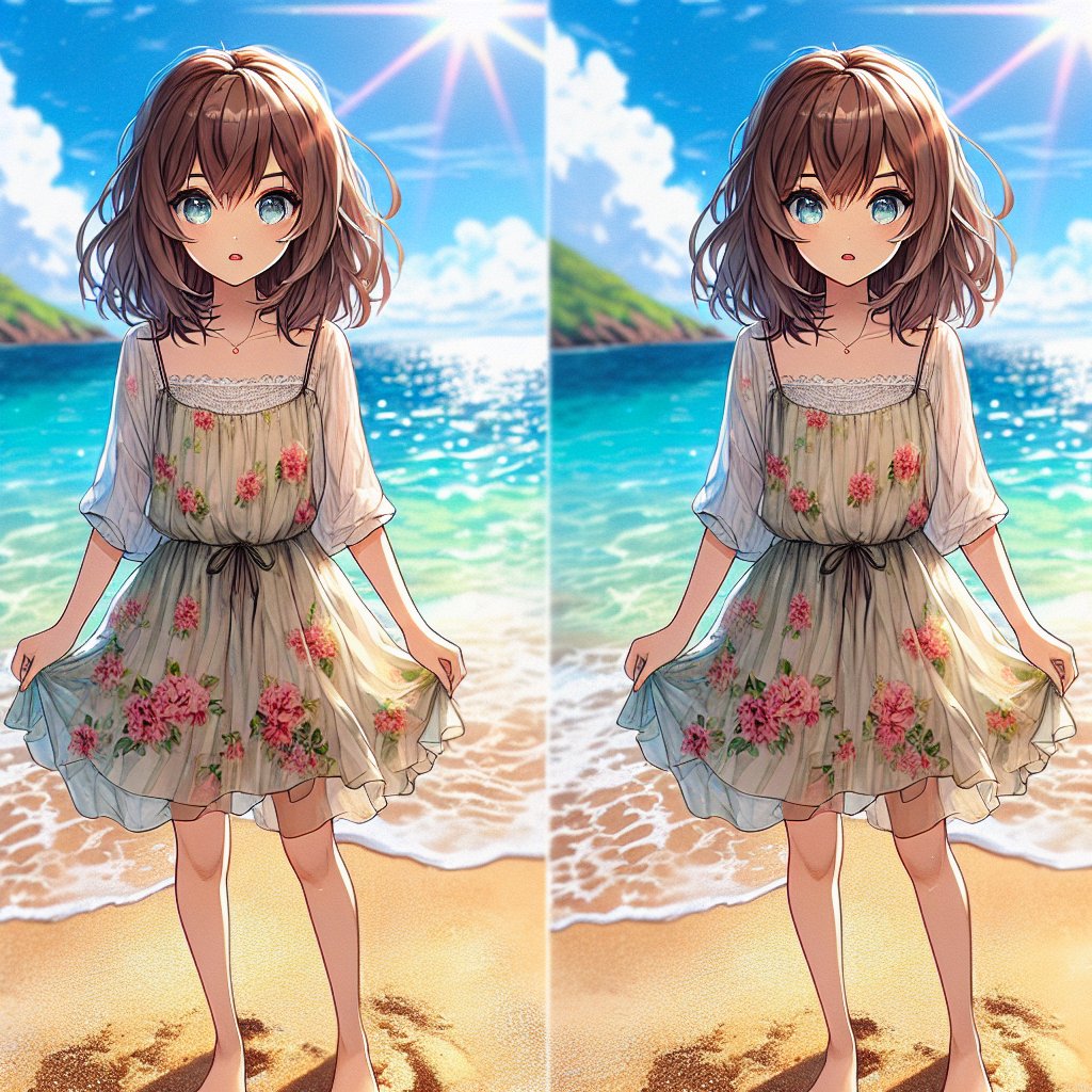 Anime Girl With Grey Eyes And | Fanart