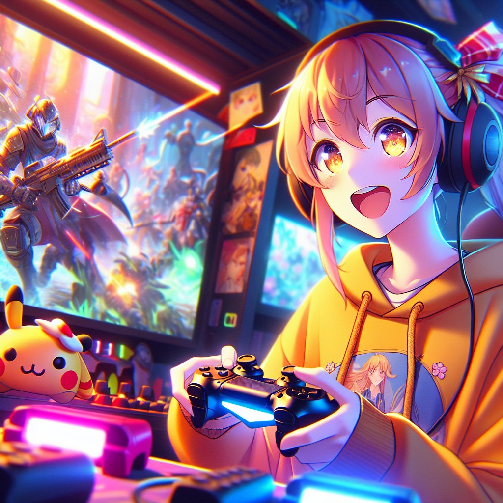 Gaming Gear Anime Girl | Fanart