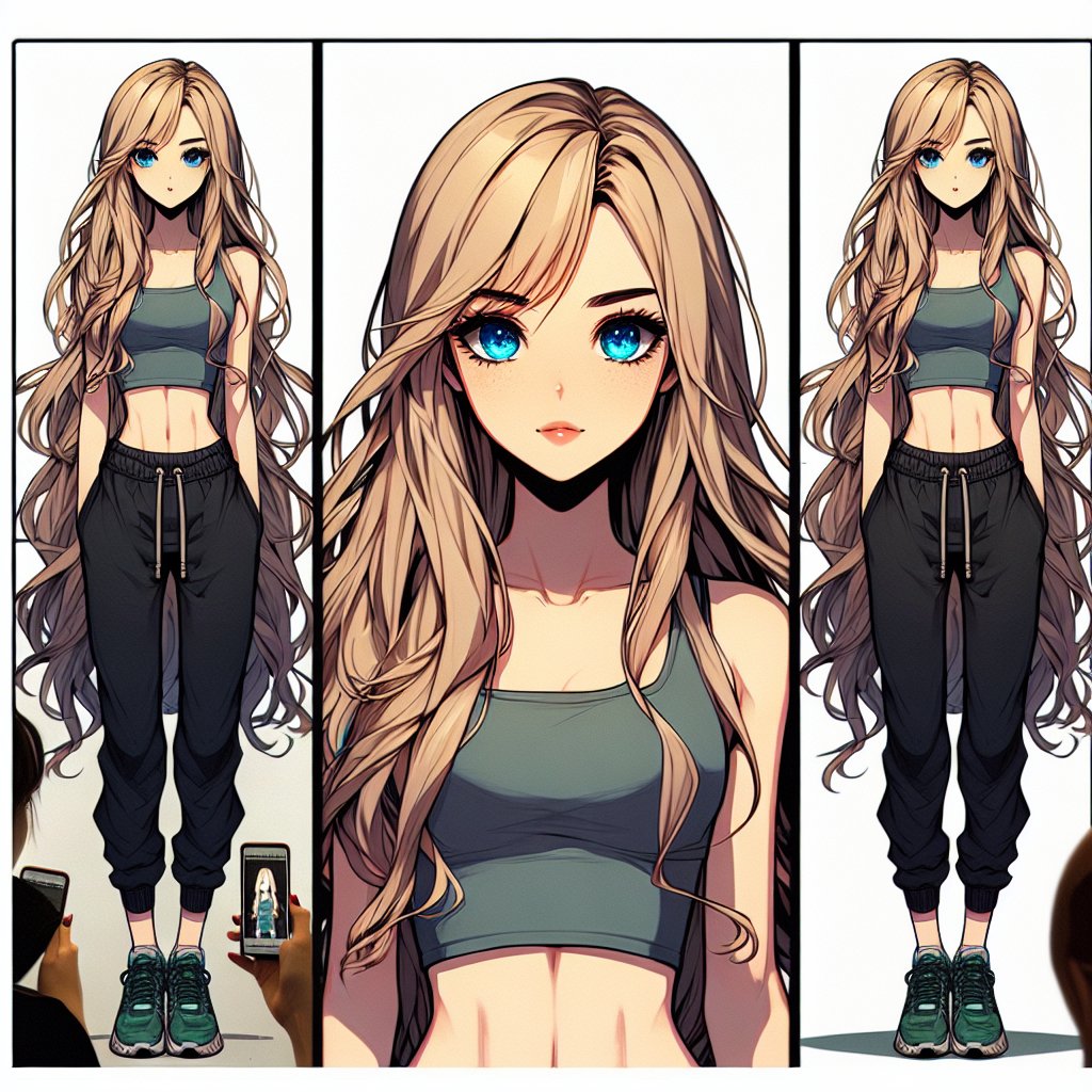 Beautiful 19 year old girl, long | Fanart