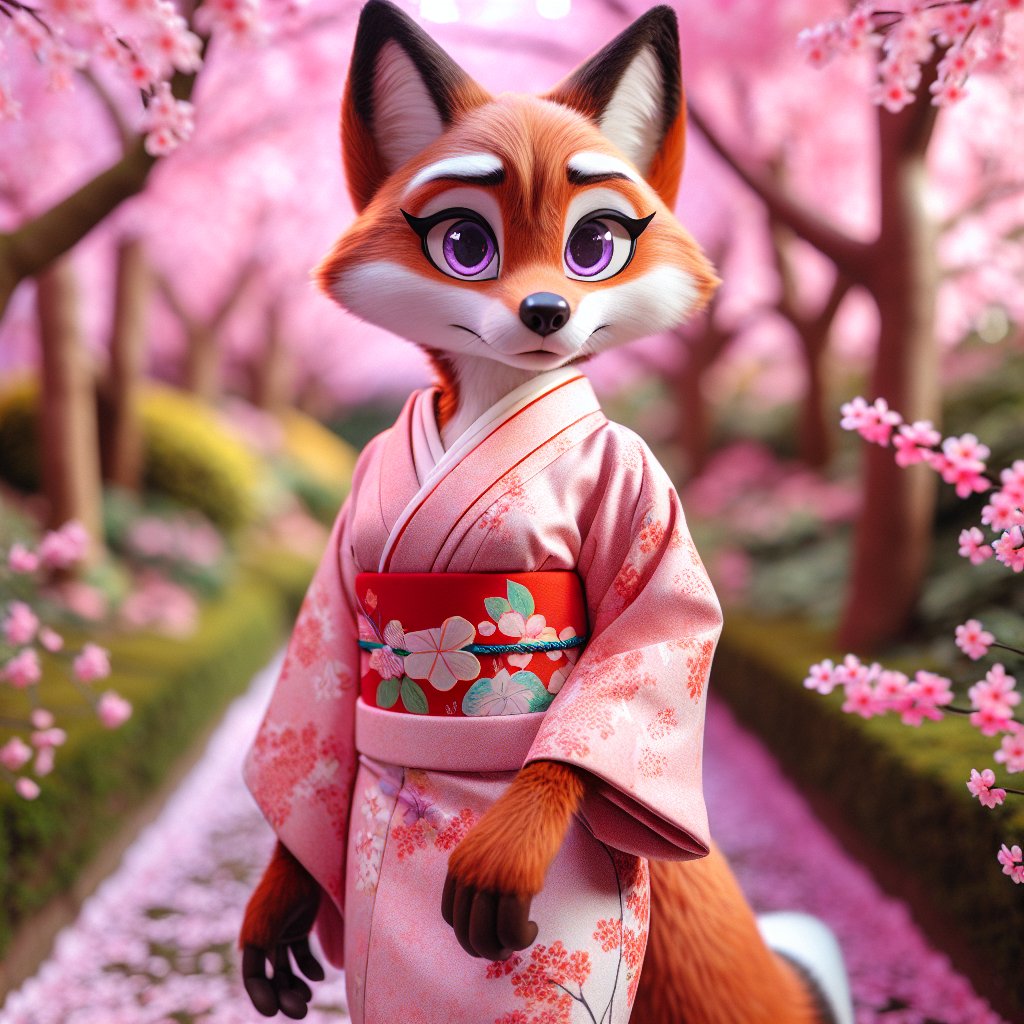 Vivid Color Palette Furry | Fanart