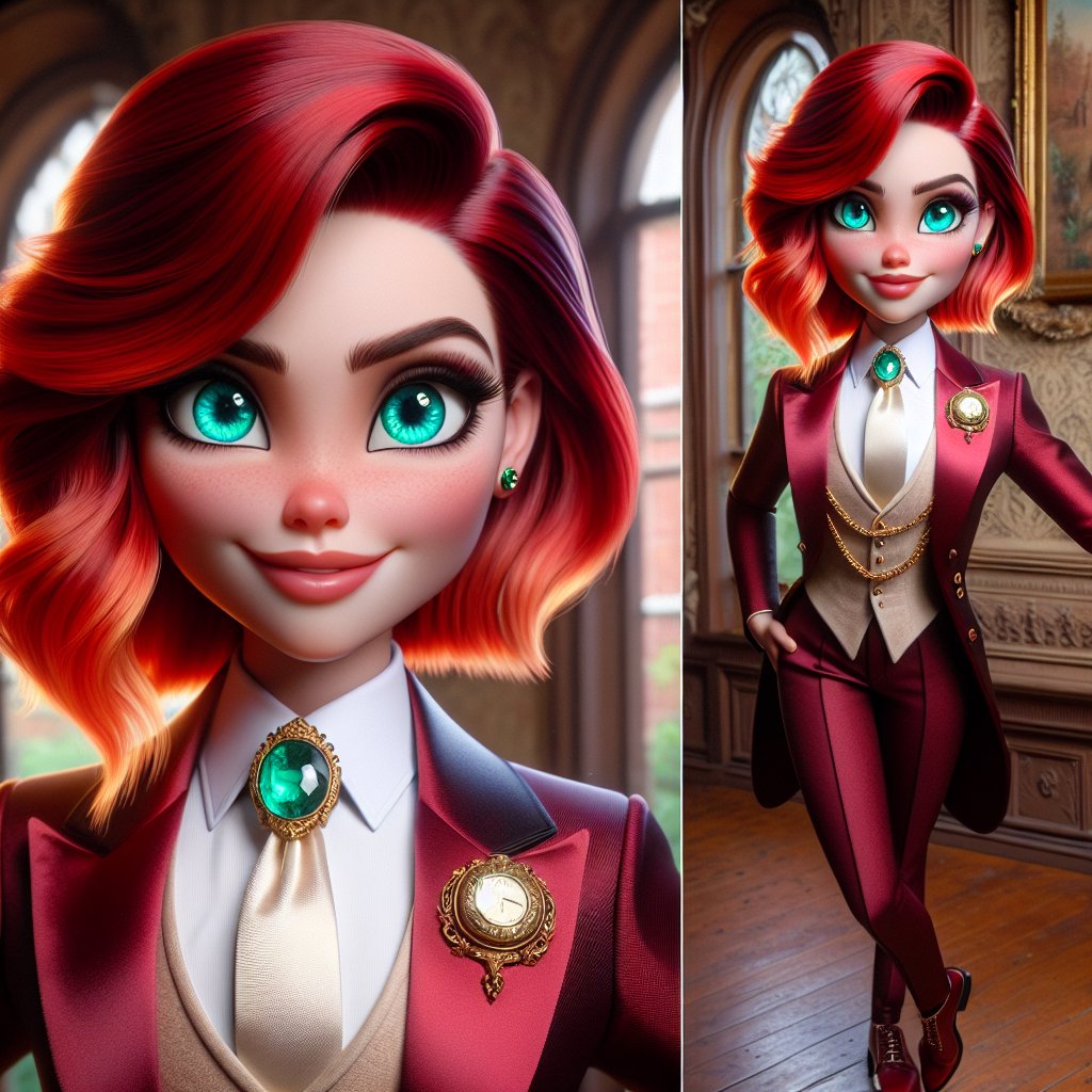 Anime Girl In A Suit: Anime | Fanart