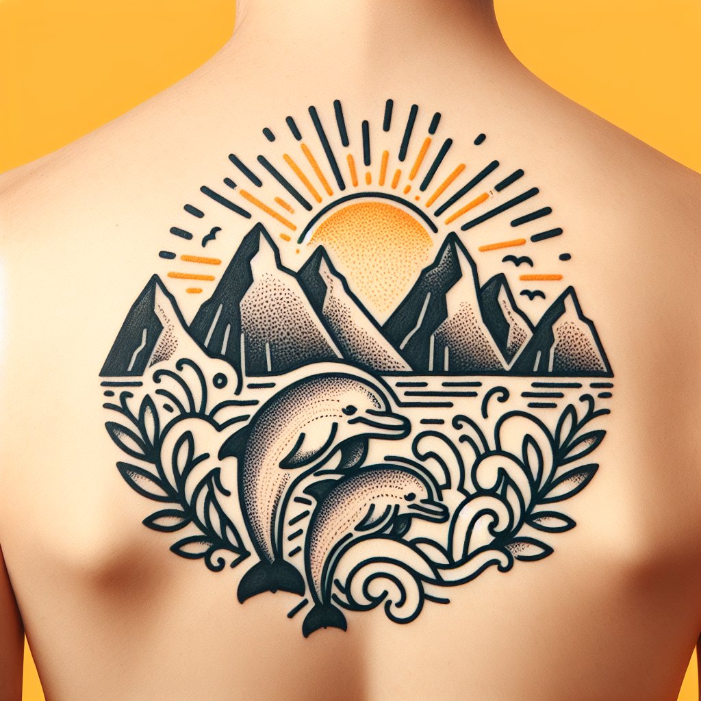 Anime Boy Mountain Range | Fanart