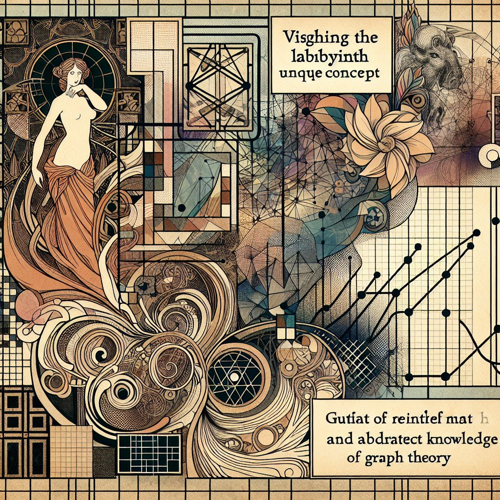 labyrinth graph theory minotaurus yarn ball | Fanart