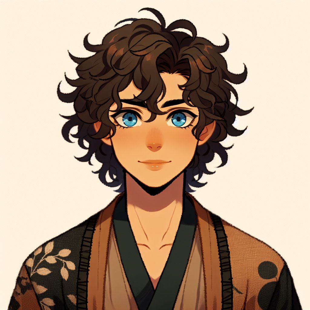 Anime Boy Asian Male Character | Fanart