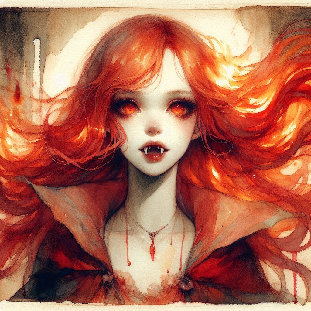 Anime Girl Antique Lighting | Fanart