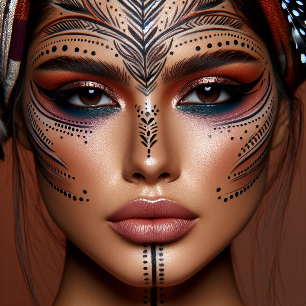 Makeup that looks like it's made | Fanart