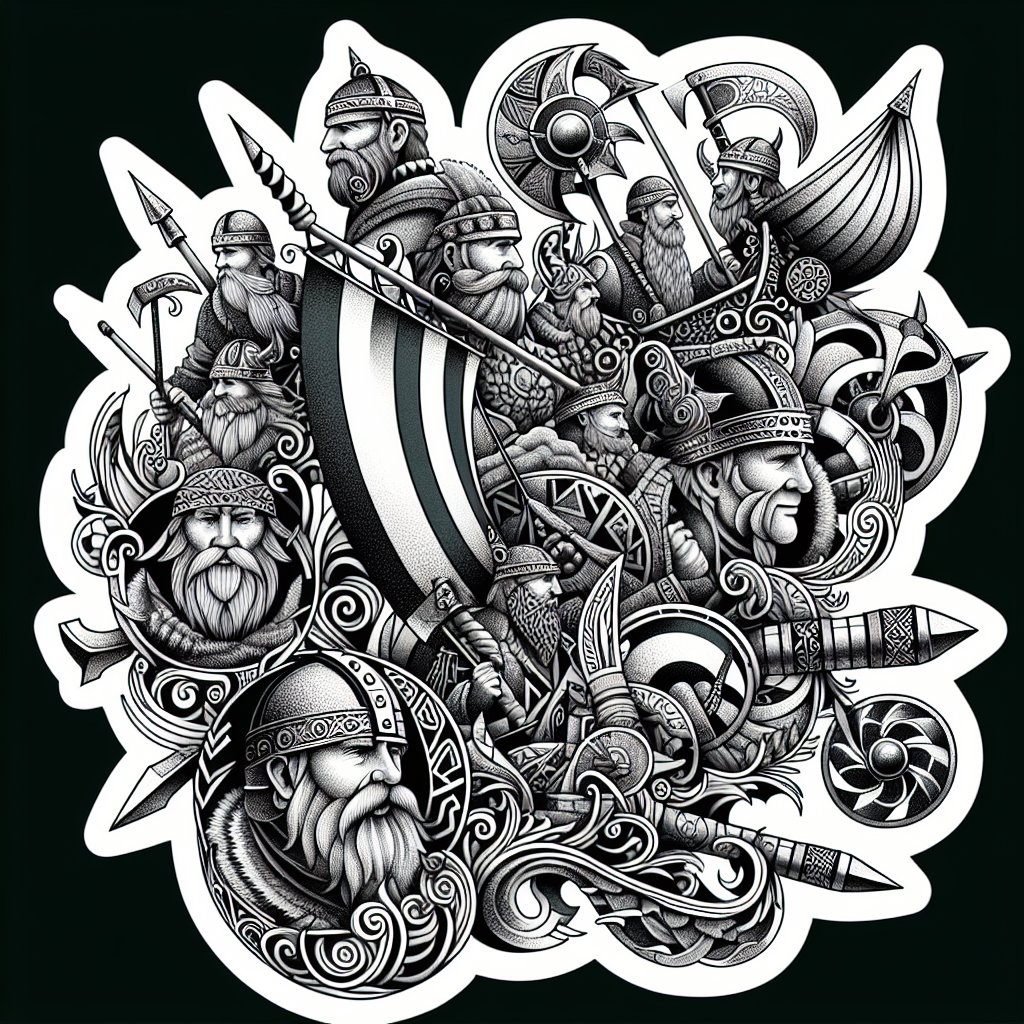 The seven dwarfs as Vikings | Fanart