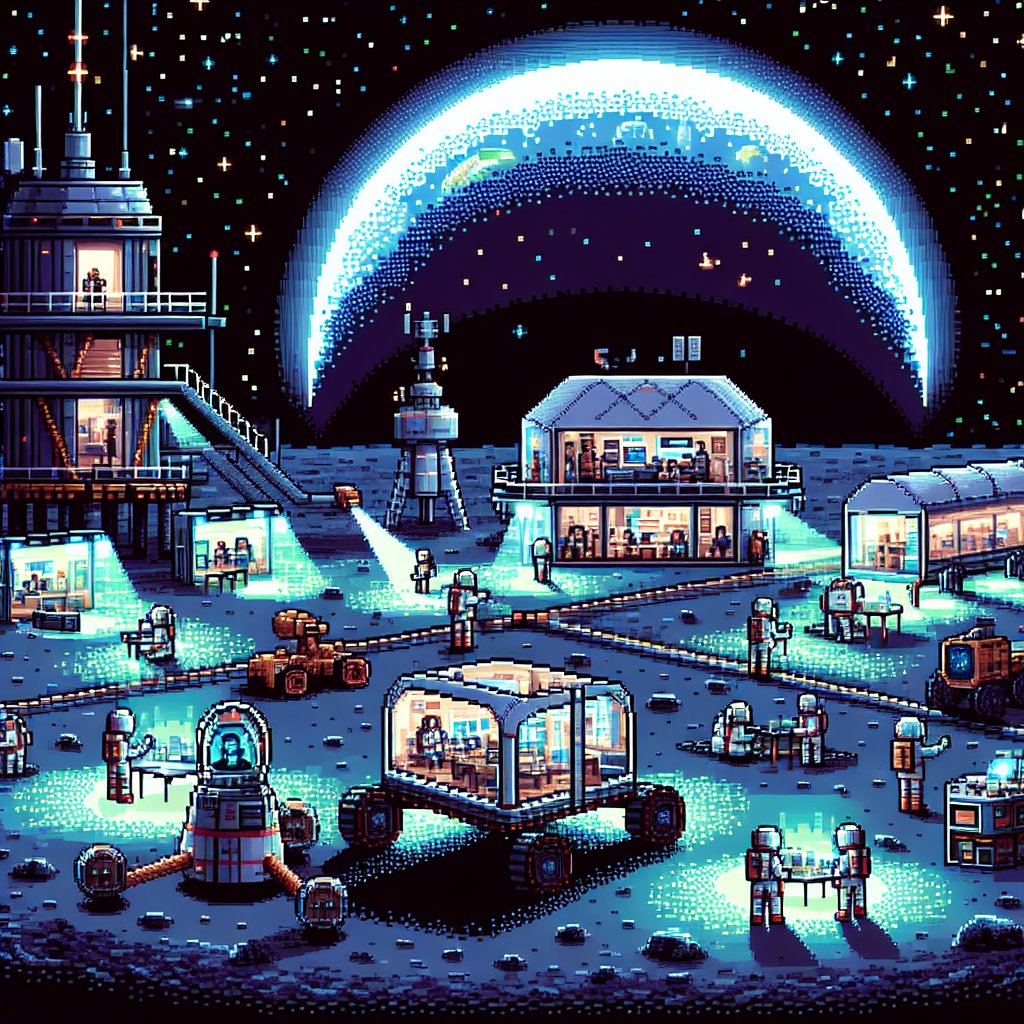 Evening Sky Pixel Art | Fanart