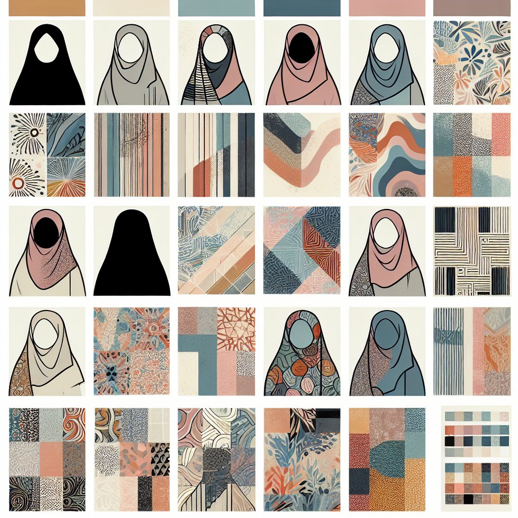 hijab pattern | Fanart