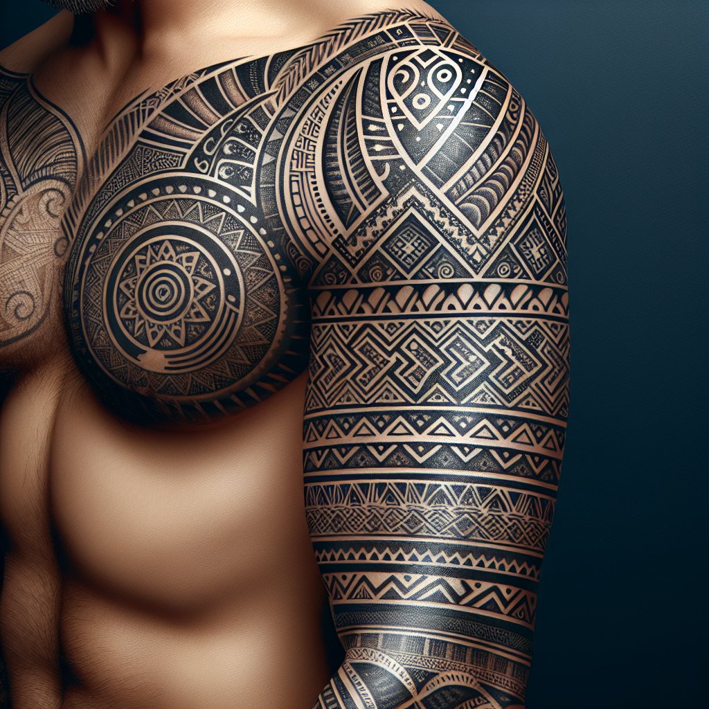 word chow maori tattoo style | Fanart