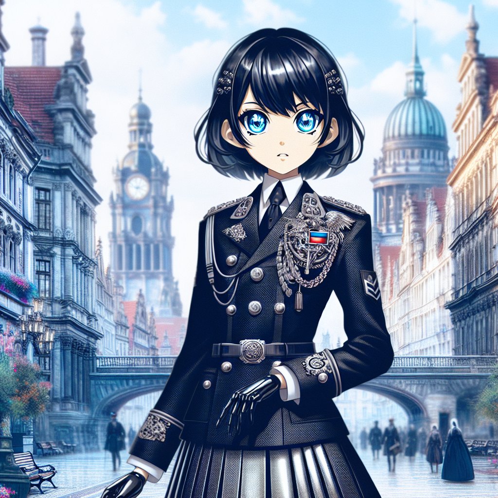 Anime Girl In Nazi Uniform: An | Fanart