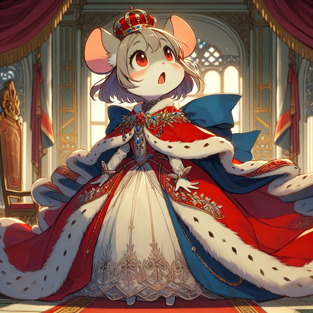 Minnie Mouse is wearing a grand | Fanart