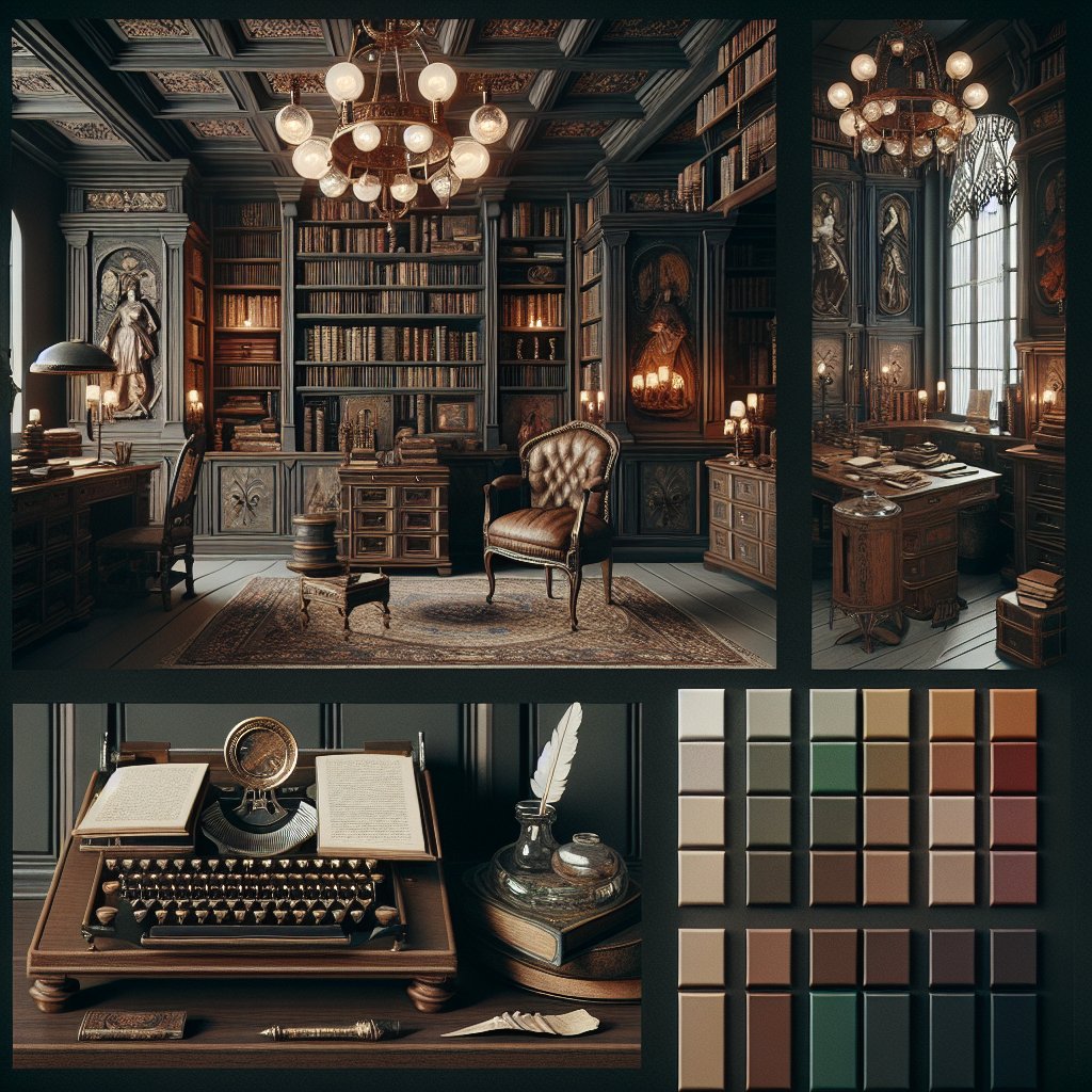 Dark Academia Home | Fanart