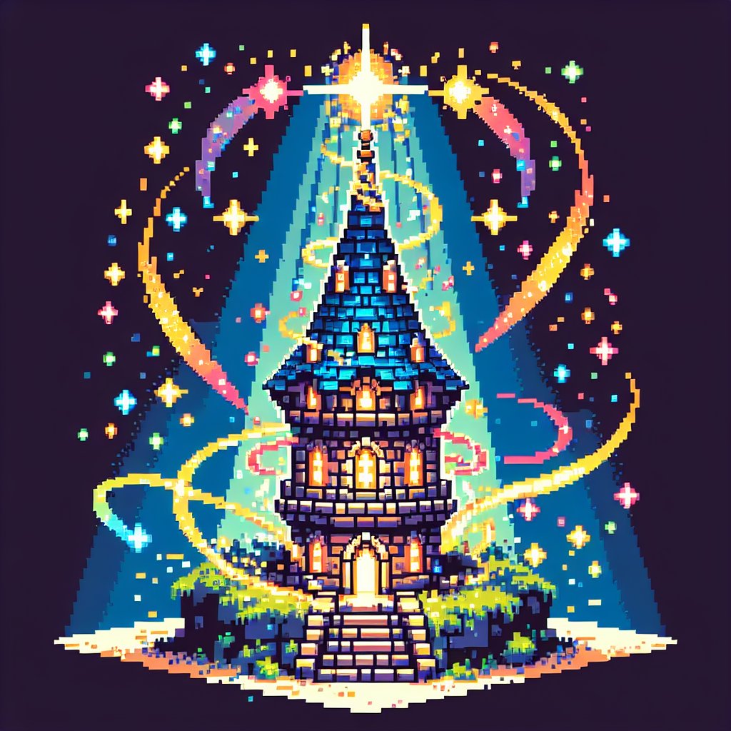 Leaning Tower Of Pisa Pixel Art | Fanart