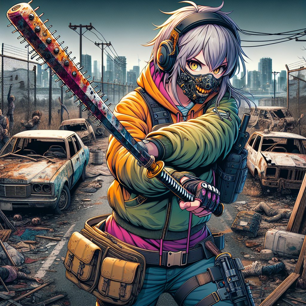 Retro diner-style game room with checkered | Fanart