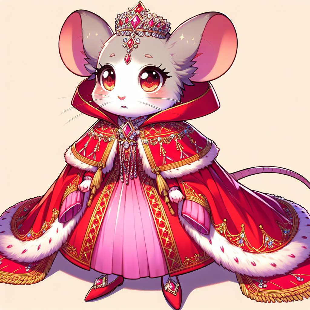Minnie Mouse is wearing a grand | Fanart