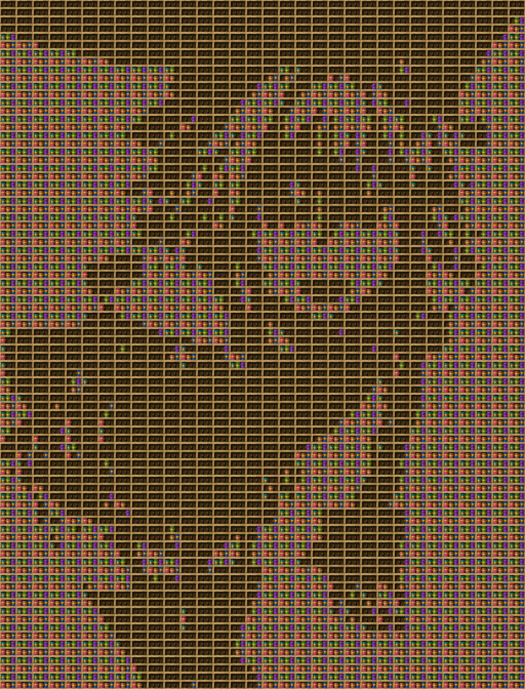 improved2 chiseled bookshelf pixel art | bookshelfs.art