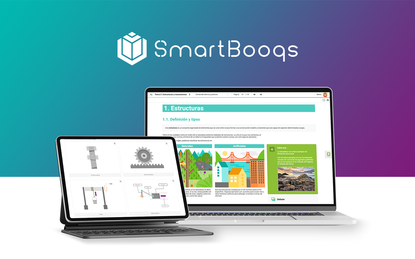 SmartBooqs | Plataforma educativa digital
