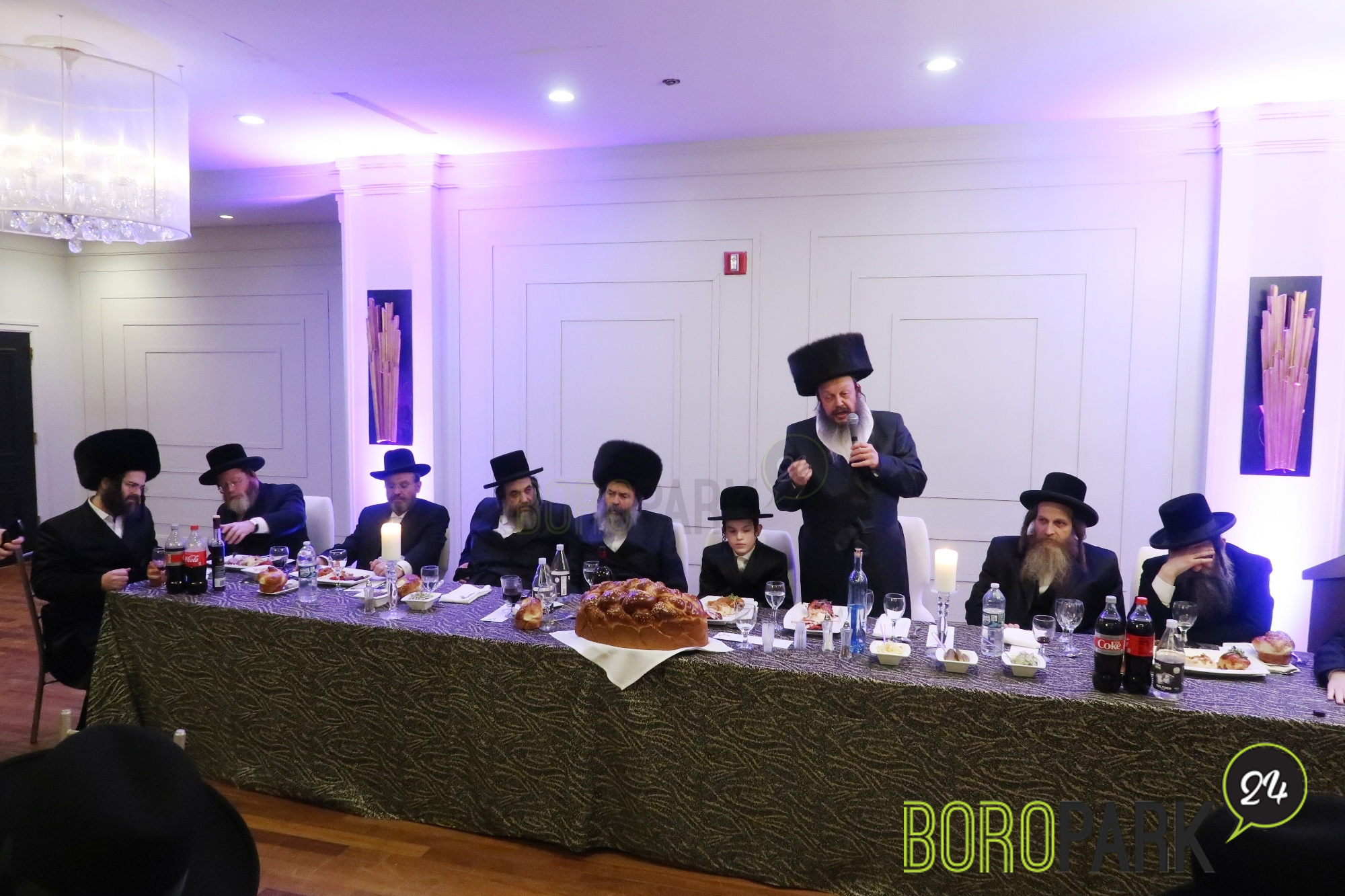 Bar Mitzvah in Boro Park for a grandchild of the Aleksander Rebbe from ...