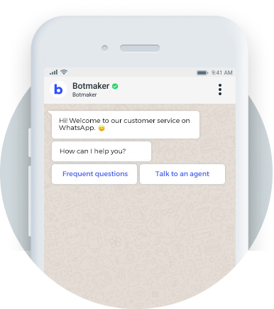 Bots and live chat on WhatsApp | Botmaker