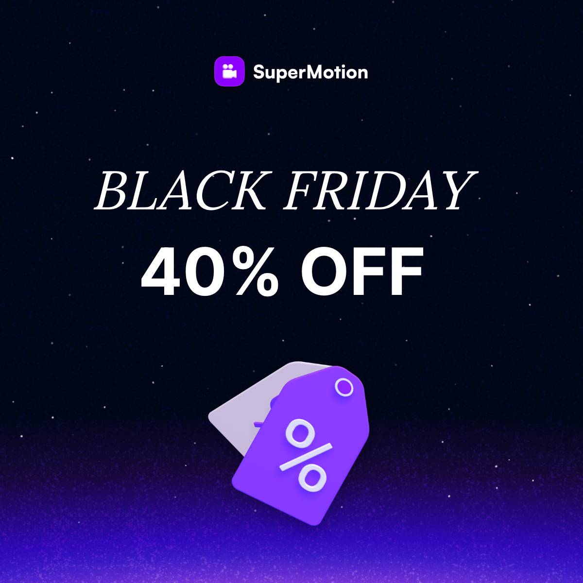 Free Black Friday Offer Square design template