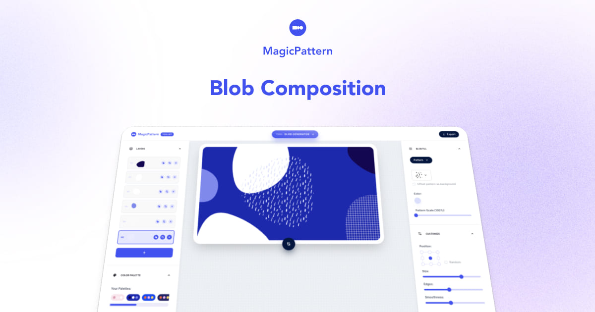 Blob Composition by MagicPattern