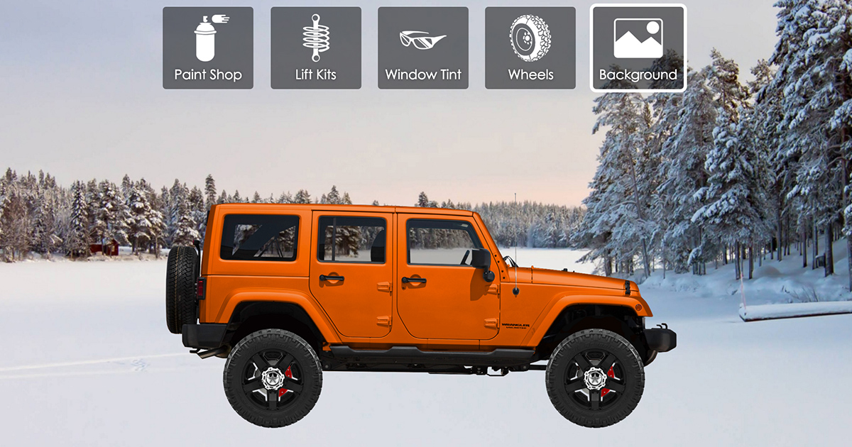 Build A Jeep - Jeep Wheel Builder