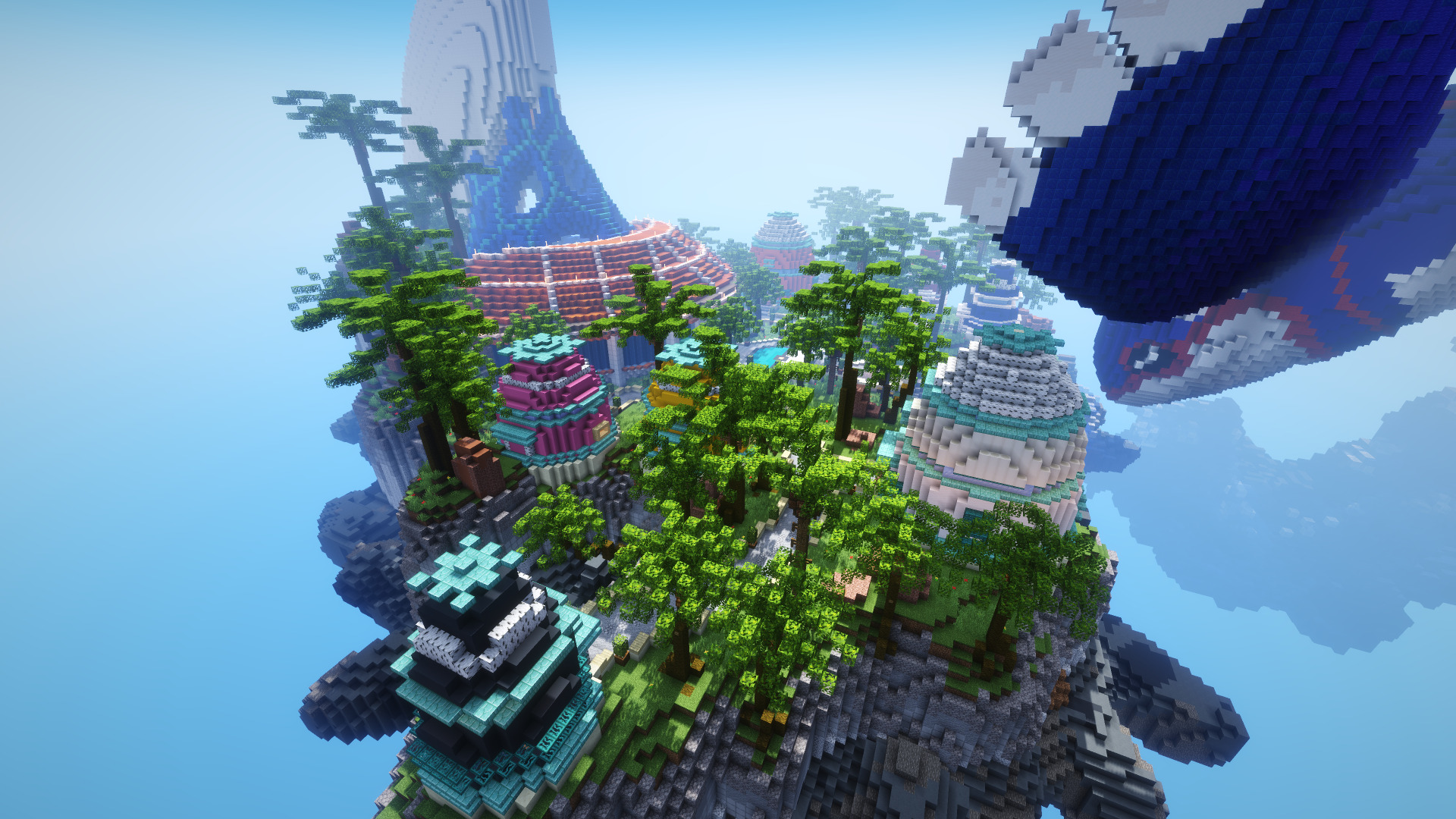 Water Pixelmon Gym | Chunkfactory