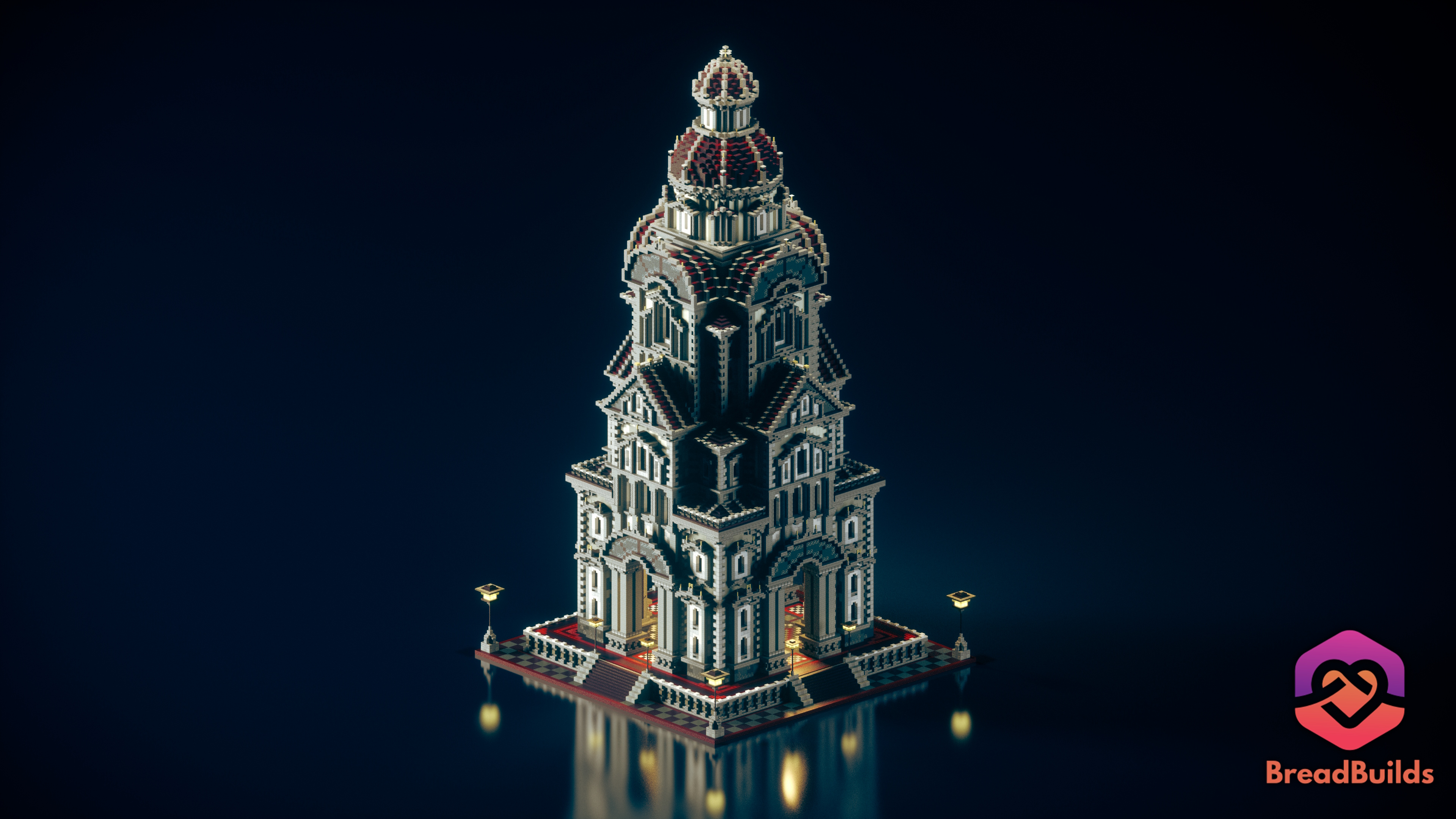Dark Tower | 83x83 - Buy Royalty Free 3D model by BreadBuilds [e8da708 ...