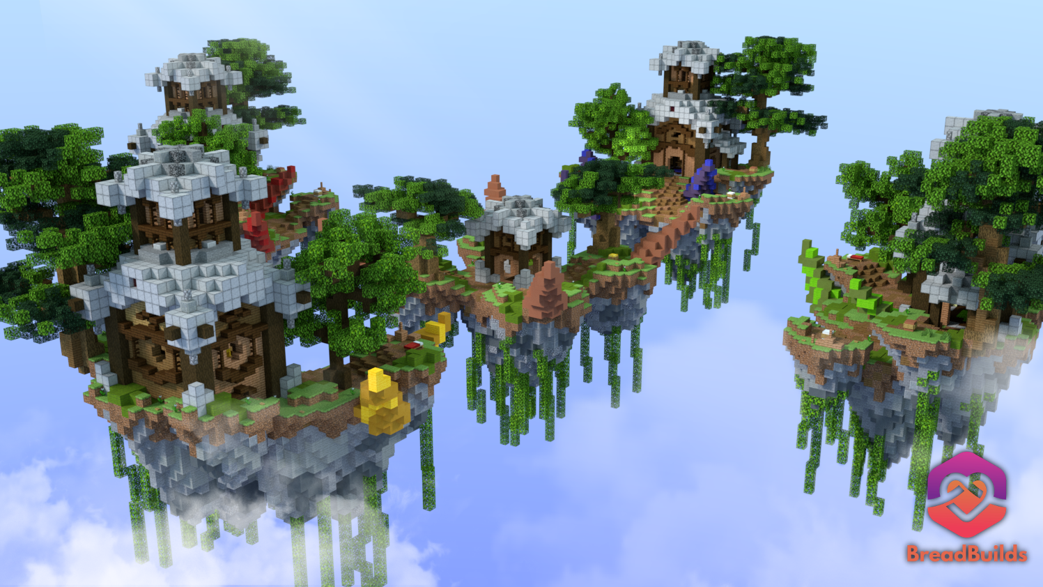 BedWars Map - Spinney | Chunkfactory