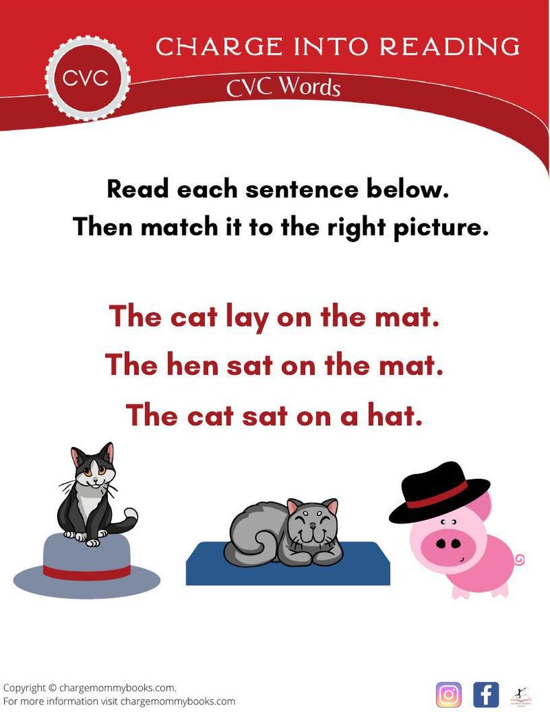 CVC Words: Decodable Passages, Word Lists, and Activities